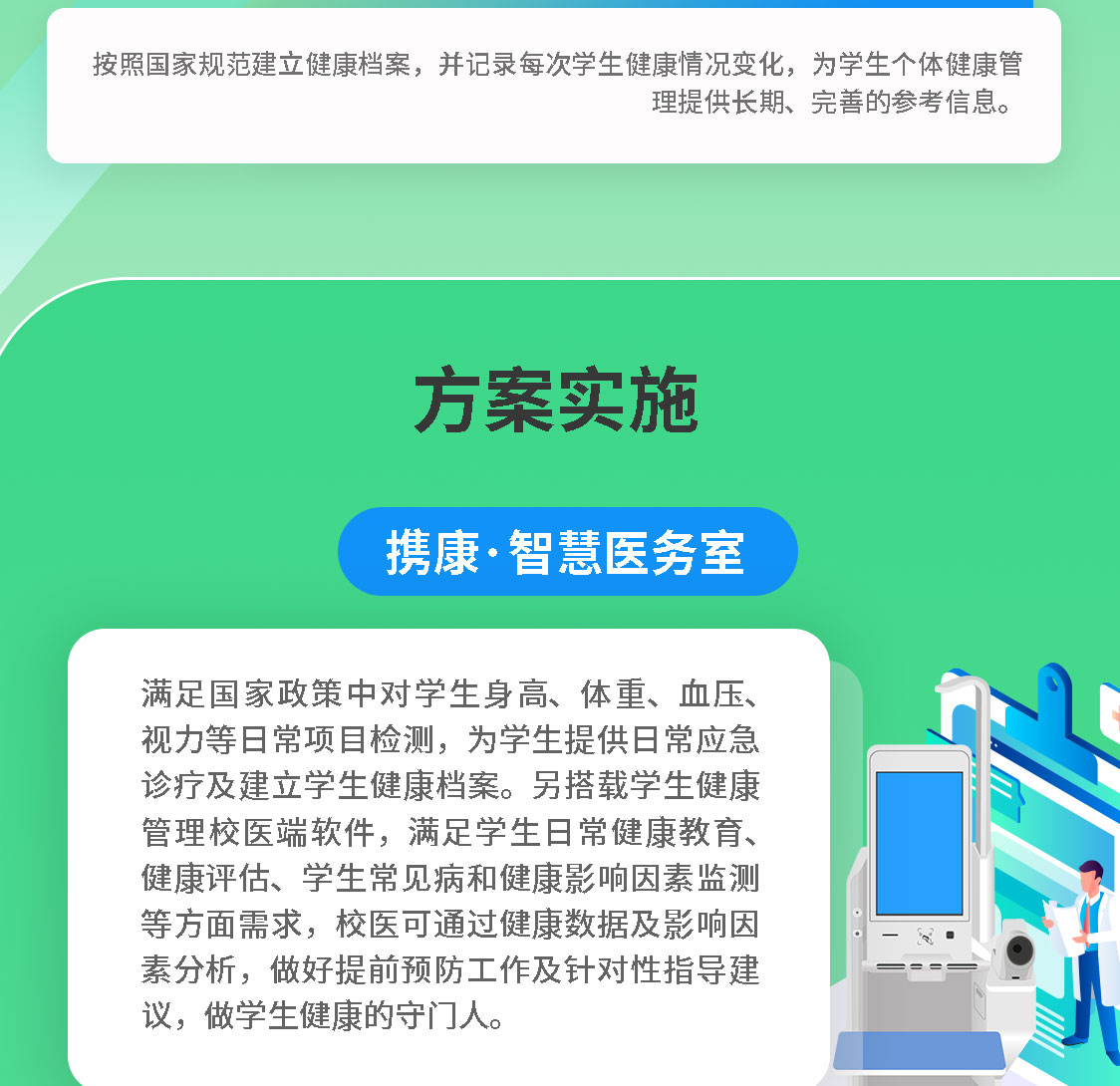 智慧健康校园学生健康管理校园智慧防疫解决方案 深圳市携康网络科技有限公司 